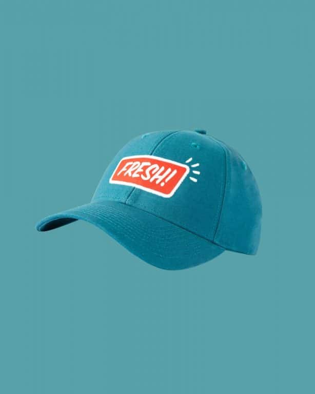 Fresh! Embroidered Hat - RubySnap